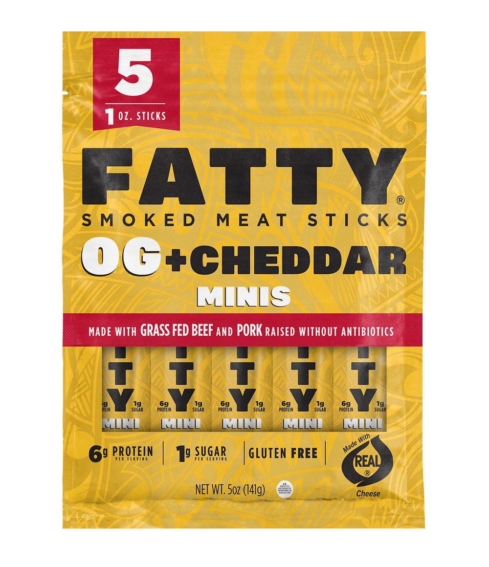 FATTY MINI OG + CHEDDAR – Sweetwood Smoke & Co.